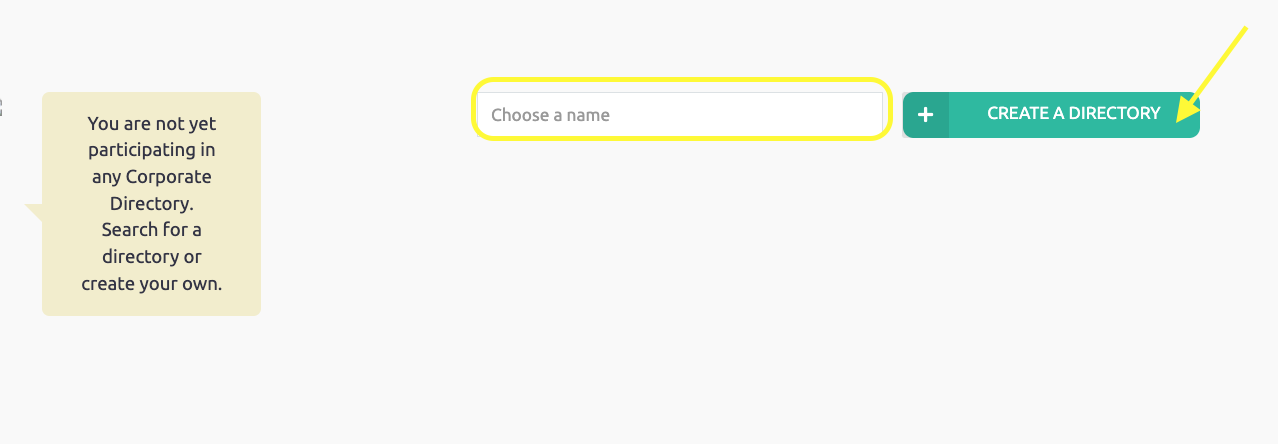 How to Create a Corporate Directory (Tenant) – PeopleXperience FAQ